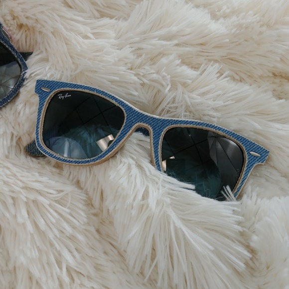 Ray-Ban | Accessories | Denim Classic Wayfarer Raybans | Poshmark